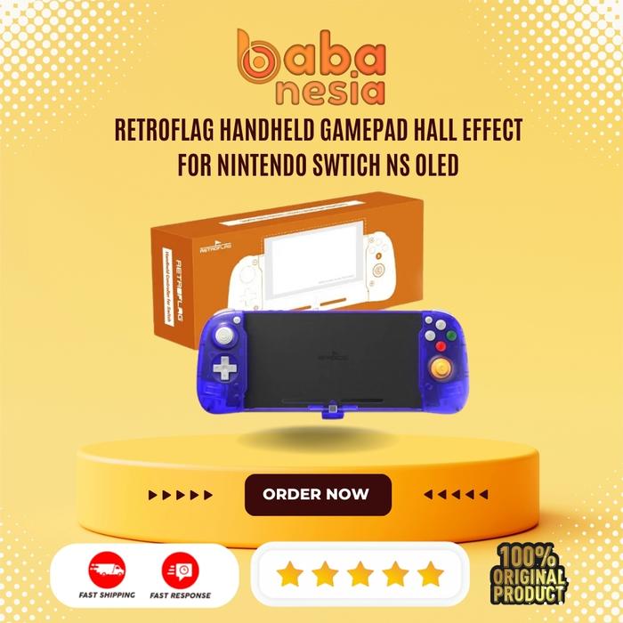 Jual RETROFLAG Handheld Gamepad Hall Effect For Nintendo Swtich NS OLED Accessories Controller ...