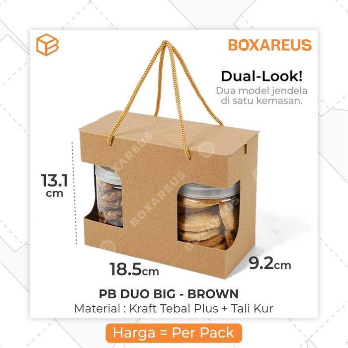 Jual Dus Box Toples Tabung Jar 600 - 800ml Kemasan Dus Hampers ...