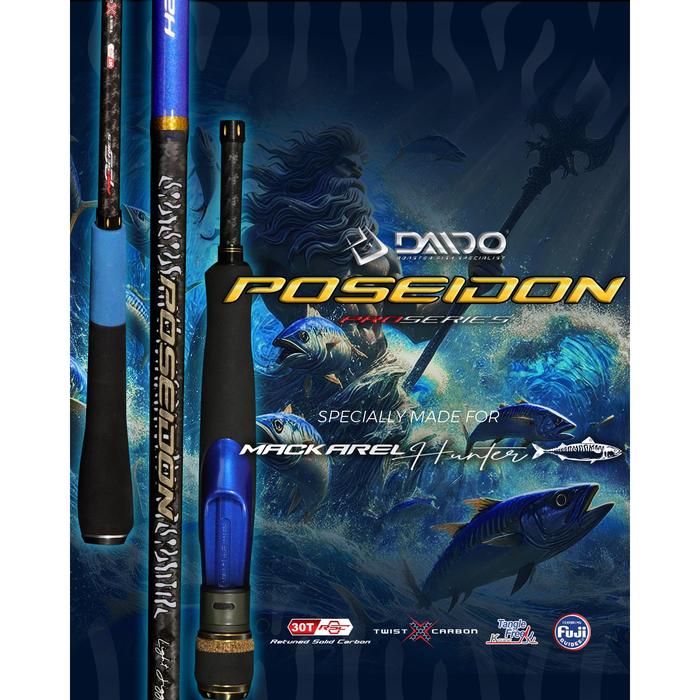 Promo JORAN PANCING DAIDO POSEIDON PRO SERIES MACKAREL HUNTER CARBON ...