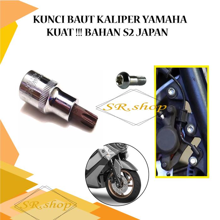 Jual PROMO!!!!!! KUNCI BAUT KALIPER MOTOR YAMAHA Mata Kunci Sock L Bintang T50 Kunci Sok Bintang ...