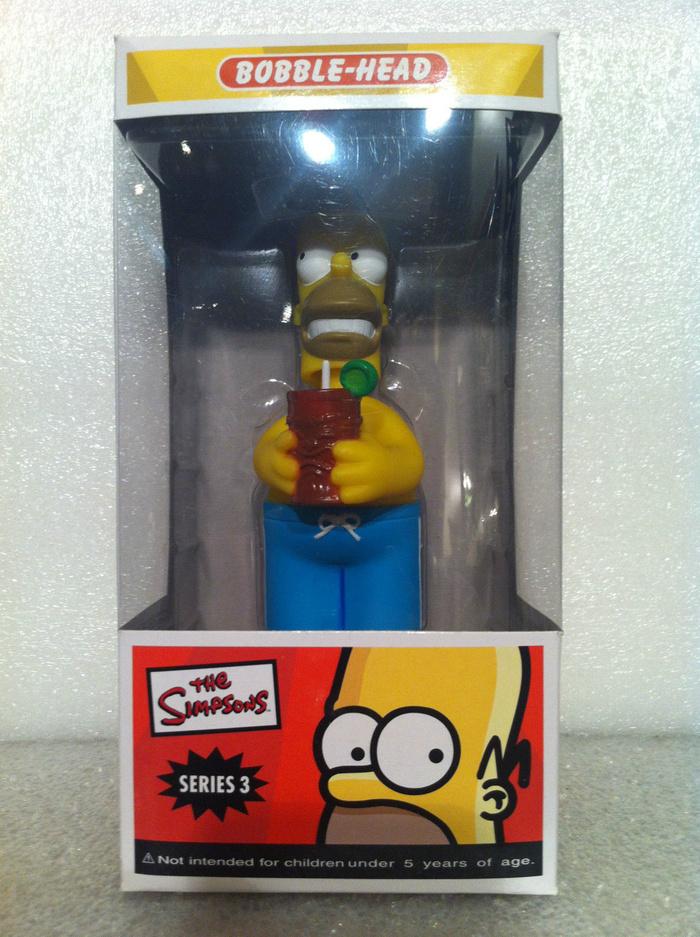 Jual Action Figure The Simpsons Homer Simpson Funko Bobble Head Wacky ...