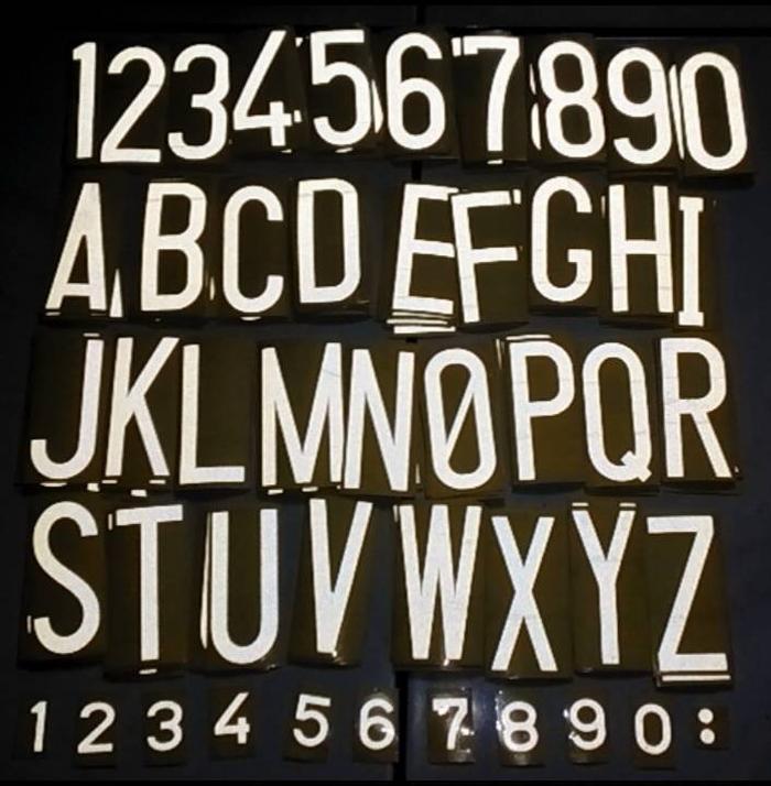 Jual Sticker Huruf Nomor Mobil Scotlight - Putih Biasa - Kota Bandung ...