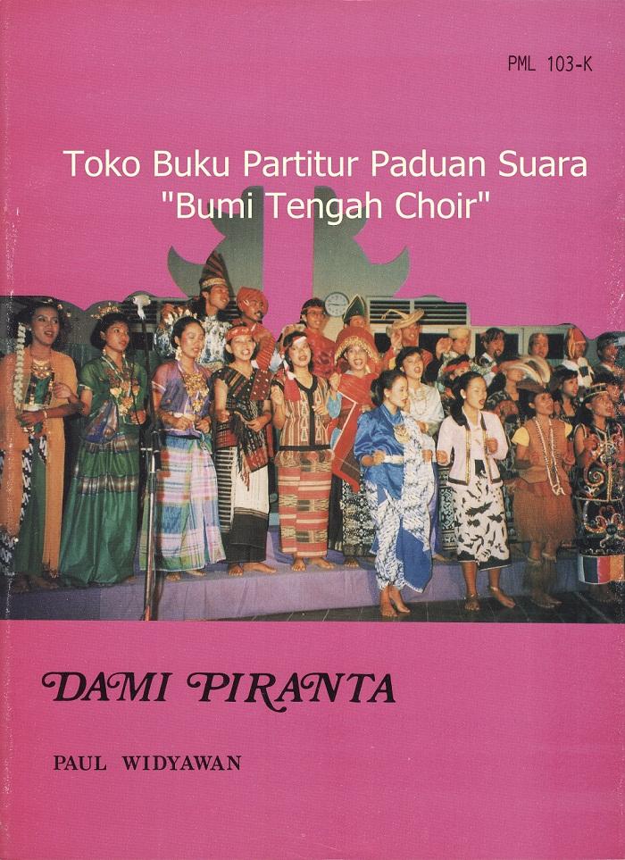 Jual Buku Partitur Paduan Suara "Dami Piranta" 33 Lagu Daerah - Kab ...
