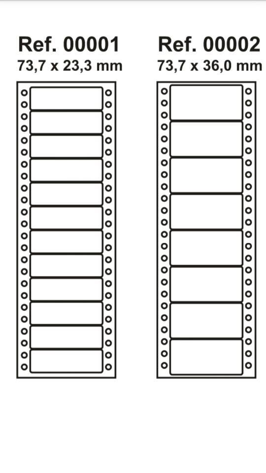 Jual Apli Continuous Form Labels Ref 00001 / 00002 - Kota Tangerang ...