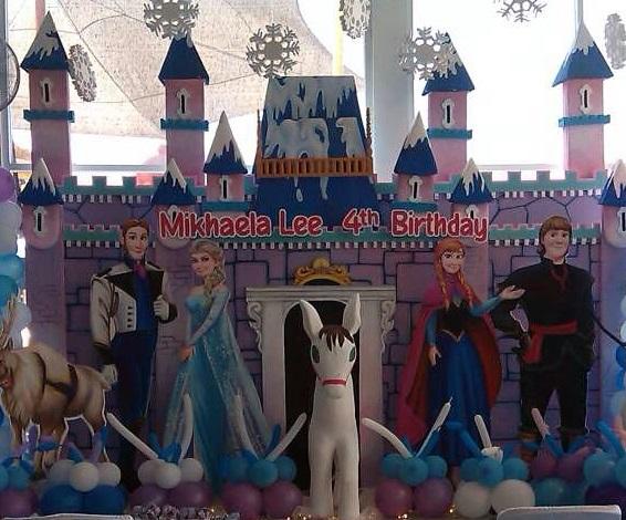 Frozen Backdrop Styro
