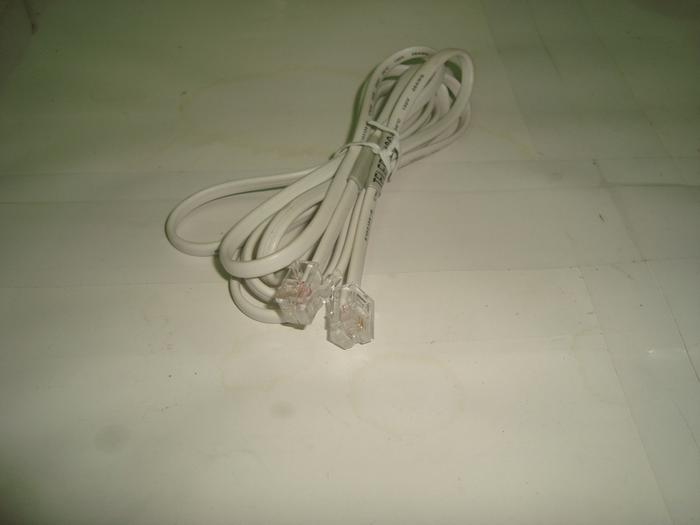 Jual Kabel Telepon Telpon Rumah RJ11 konek pesawat telpon ke kotak ...
