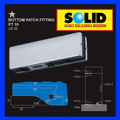 Jual Pintu Kaca / Bottom Patch Fitting SOLID PT 10 - Jakarta Barat ...