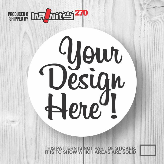 Jual 5x5 cm custom label produk sticker kemasan plastik kosmetik ...