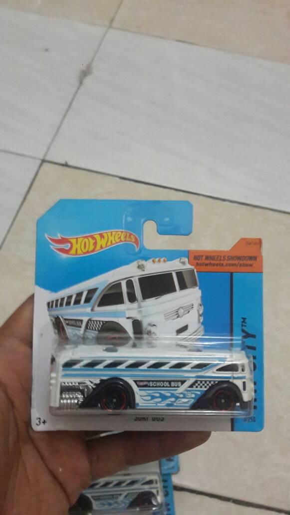 Jual Surfin' Surf School Bus White Shortcard Hotwheels / Hot wheels ...