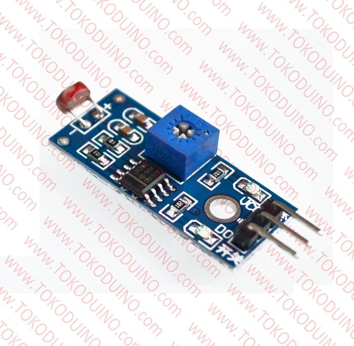 Jual LIGHT SENSOR MODULE MODUL SENSOR CAHAYA DENGAN LDR UNTUK ARDUINO ...