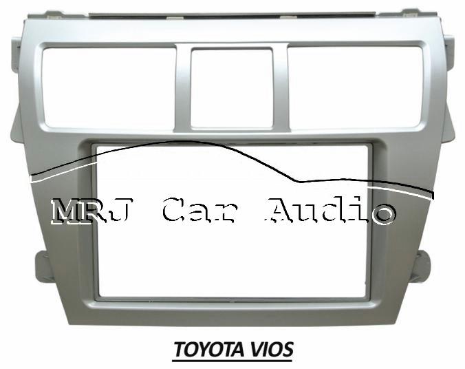 Jual Frame Audio Panel Headunit Toyota Vios List Audio Double din Tape ...