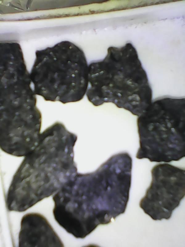 Jual batu meteor hitam alami bergerigi energi natural unik antik - Kab ...