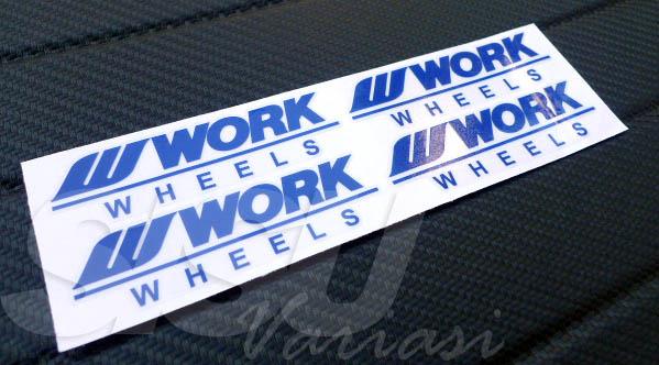 Work Wheels Decal