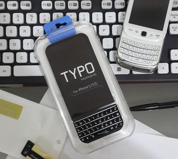 Jual Typo Case iPhone 5/5s Black (LED Keyboard Like BlackBerry) - Kota ...