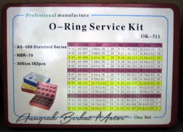 Jual O Ring Set / Ring Karet / Ring Set Karet / O Ring Service Kit ...