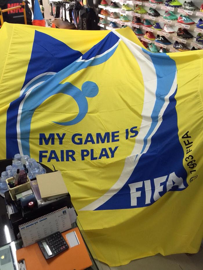 Jual Bendera fairplay FIFA size 2m x 1m standart PSSI - Jakarta Pusat ...