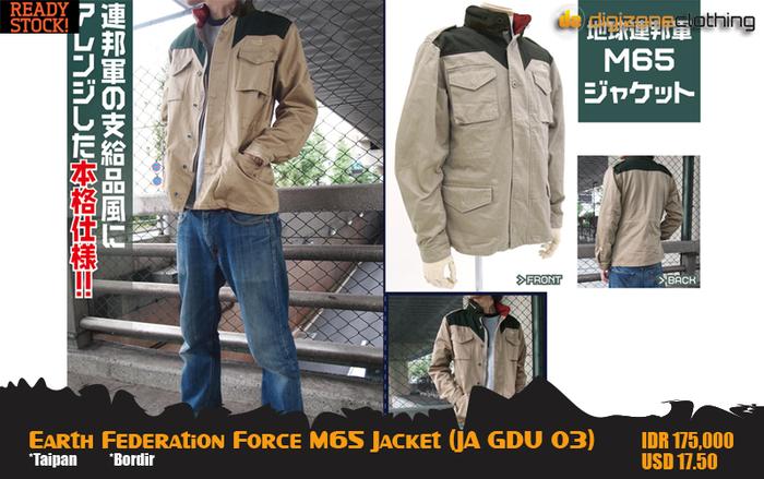 Jual Earth Federation Force M65 Jacket (Jaket Anime Gundam) - XL - Kota ...