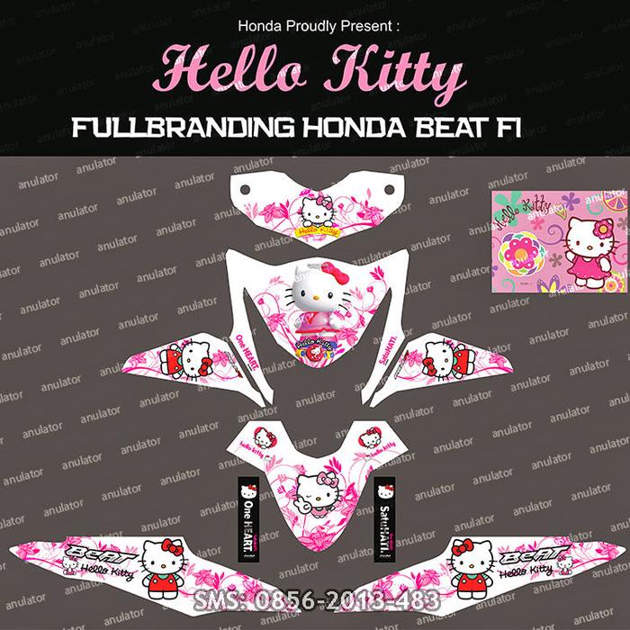 Jual Stiker Striping Honda Beat-fi-hello-kitty-2 Spec B - Kota Depok ...