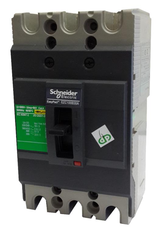 Jual Breaker MCCB Schneider EZC100B 3P 15/20/25/30/40/50 A - Kab. Karawang - JB Electric | Tokopedia