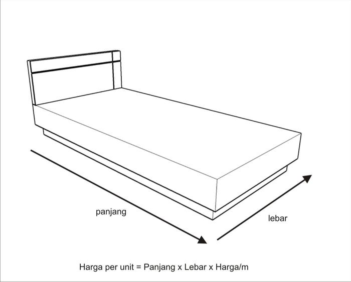 Jual Cara Menghitung Harga Dipan / Bed - Kota Semarang - Furniture ...