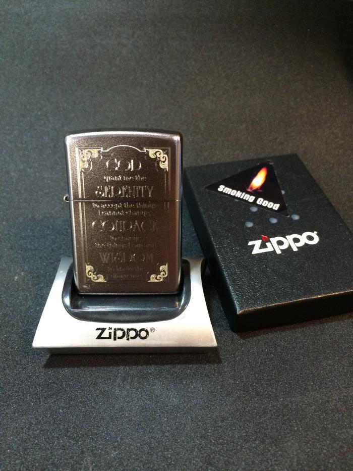 Jual Original Zippo 28458 God Serenity - Jakarta Barat - Smoking Good | Tokopedia