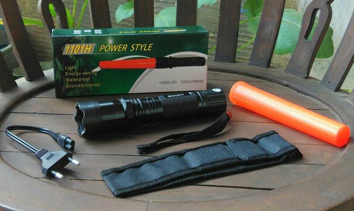 Jual Senter Police StunGun (Senjata, Kejut Listrik, Alat Setrum, Stun ...