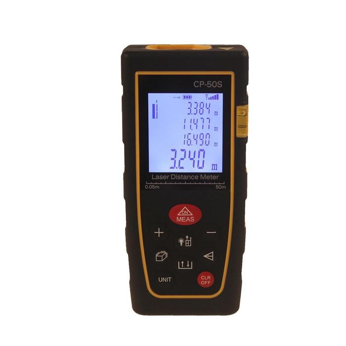 Jual Ukur Laser Jarak Jauh 50m Meter Panjang Dimensi Ruang + Water Pass ...