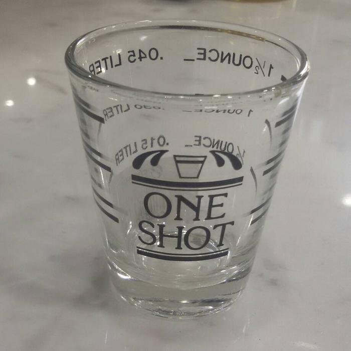 Jual One Shot Mini Cup Glass 1,5 oz - Jakarta Utara - Black Bottle ...