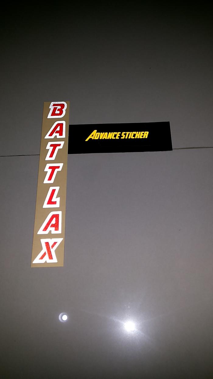 Jual (stiker) sticker motor battlax logo vertikal - Kab. Sidoarjo ...