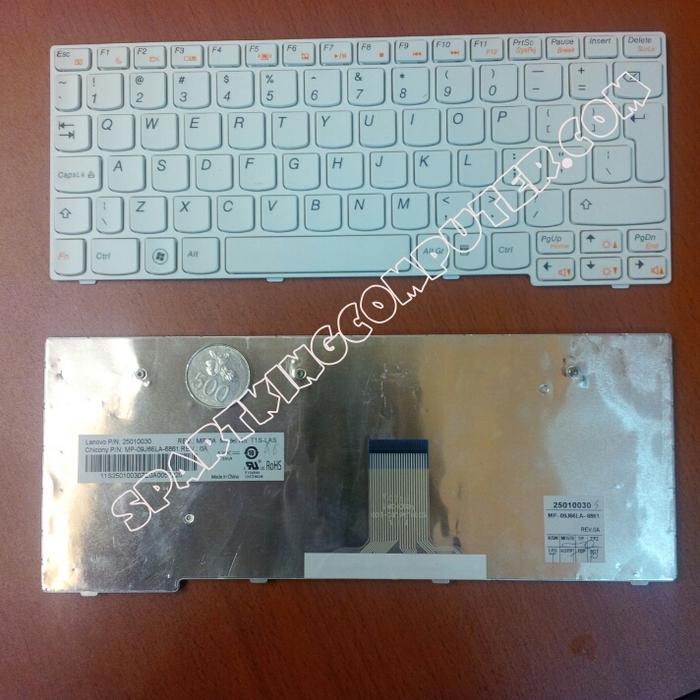 Jual Keyboard LENOVO IdeaPad E10-30, E10-30 N2830 ,E10-30 N2840 (White ...