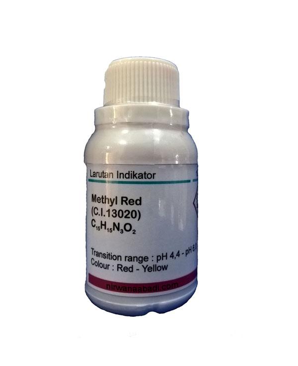 Jual Larutan Indikator Metil Merah 100ml | Methyl Red Indicator - Kota Surabaya - Nirwana Abadi ...