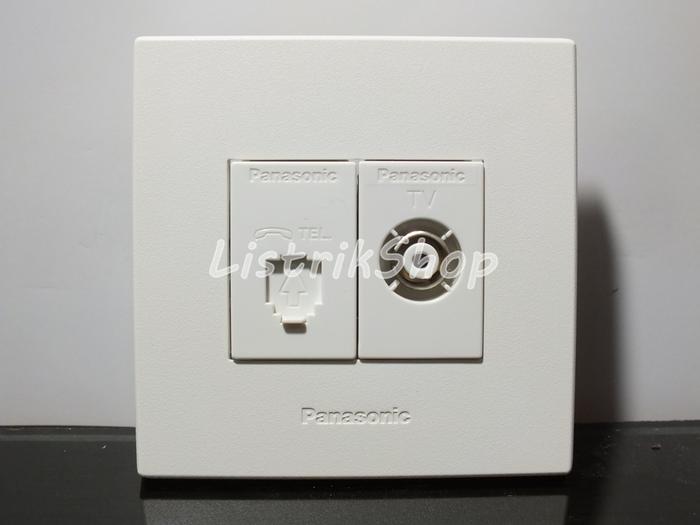 Jual Outlet TV + Telepon Panasonic Style Putih - Kab. Bandung ...