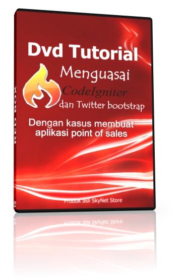 Jual dvd tutorial membuat sistem penjualan dengan codeigniter dan ...
