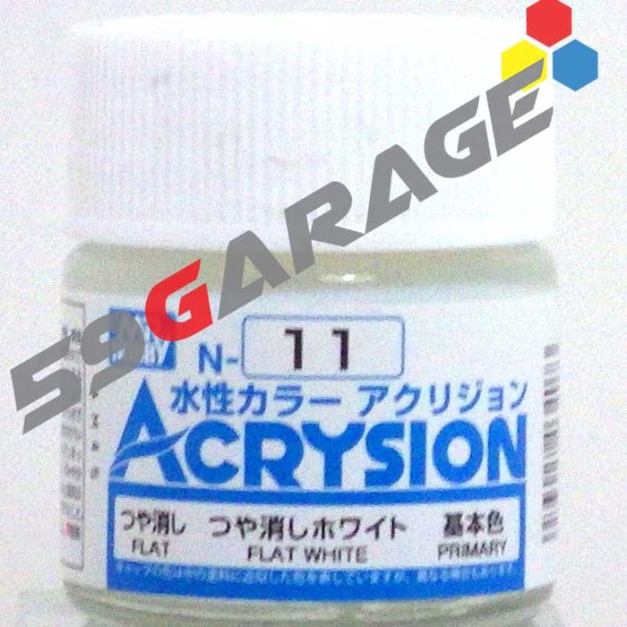 Jual Acrysion N 11 flat white - Model Kit Gundam - Jakarta Pusat ...