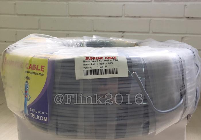 Jual GOSEND/GRAB - Kabel Telepon SUPREME ITC 2x2x0,6 (2 PAIR) - 500 MTR ...