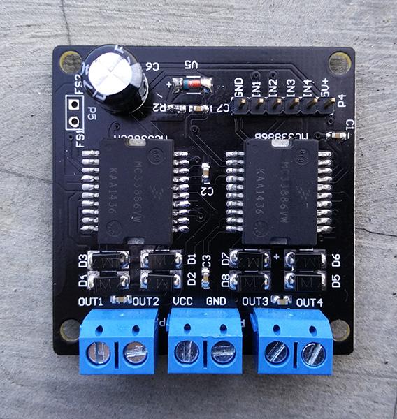 Jual Dual MC33886 Motor Driver Module - Kota Surabaya - akhi_shop | Tokopedia
