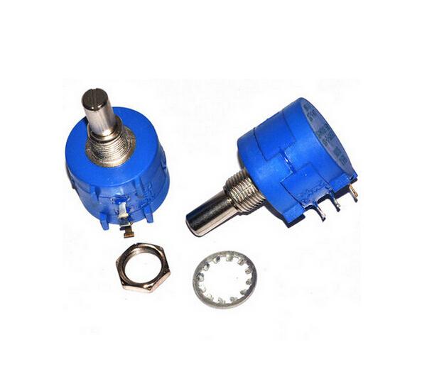 Jual Multiturn Potensiometer 103 10K Rotary Potentiometer wirewound ...