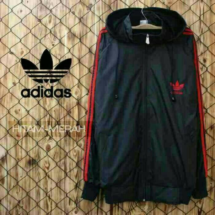 Jaket Adidas Merah