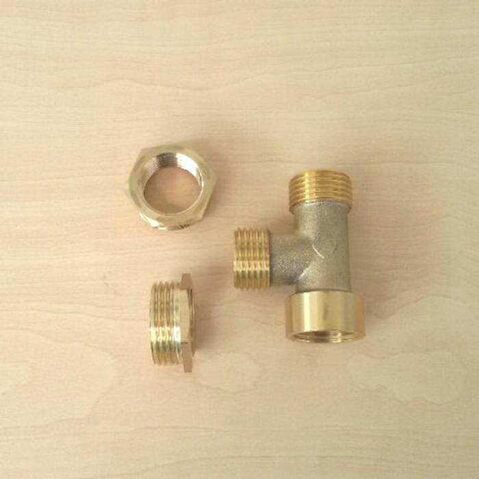 Jual NEPEL T 1/2 INCH KUNINGAN POLOS - Jakarta Barat - Safety Lock ...
