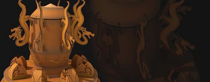 Jual DIY Miniatur Papercraft Ancient Chinese Earthquake Detector ...