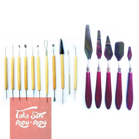 Jual Paket Alat membuat patung dan lukis (Sculpting tools & Pisau Palet ...