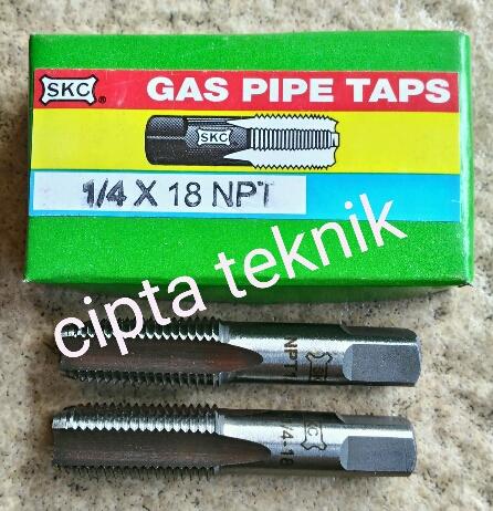 Jual Hand Tap Pipa SKC 1/4" inchi X 18 NPT - Kab. Bekasi - Cipta Teknik | Tokopedia