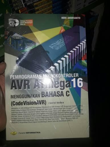 Jual Pemrograman Mikrokontroler AVR ATmega16 Menggunakan Bahasa C ...