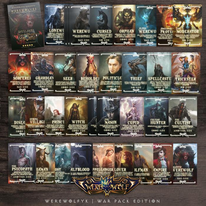 Jual Kartu Werewolf (werewolf Card) War Pack (bahasa Indonesia) Di ...