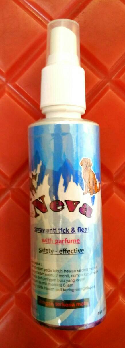 Jual Obat Semprot Anti Kutu Kucing Anjing / Tick n fleas spray NEVA ...