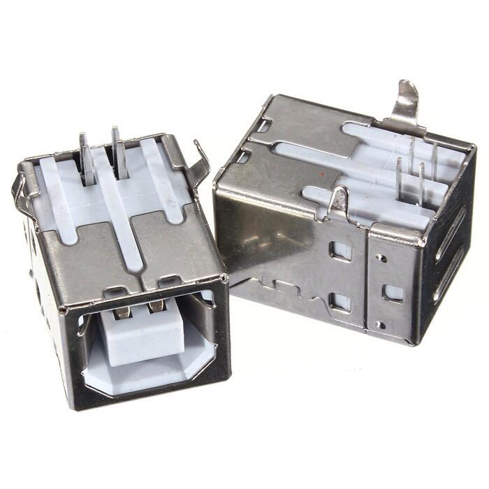 Jual USB Socket Type B Female PCB / Soket USB PCB Arduino - Kota ...