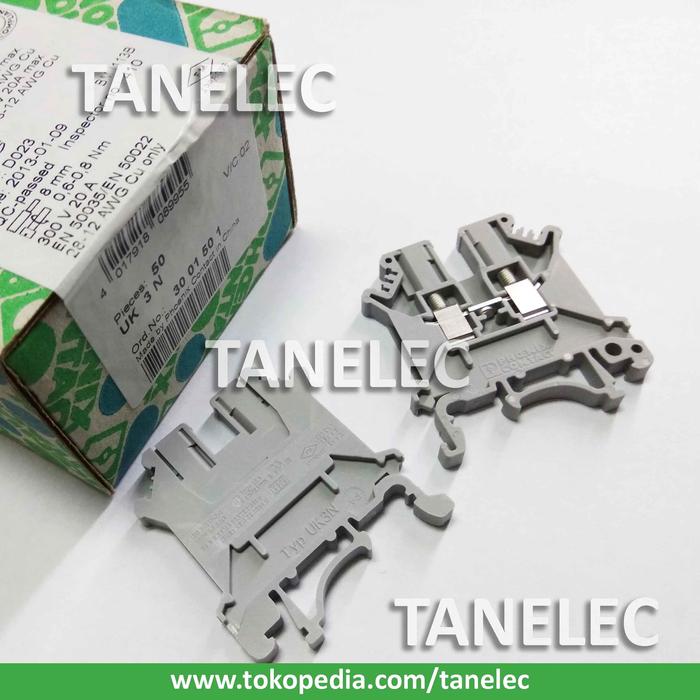 Jual UK 3N Terminal Block - Phoenix Contact - Jakarta Pusat - Tanelec ...