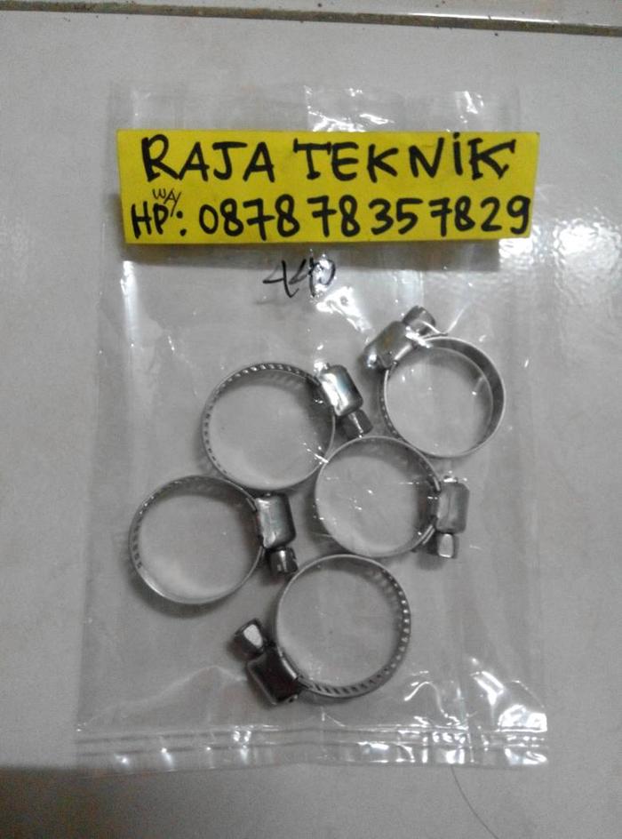 Jual klem selang stainless 1 inch Full stainless / klem selang 1 ...