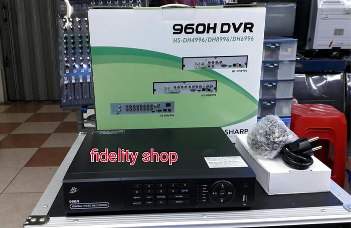 Jual DVR CCTV Analog 960 H HI -Sharp DH 8996 ( 8 ch ) Made in Taiwan ...