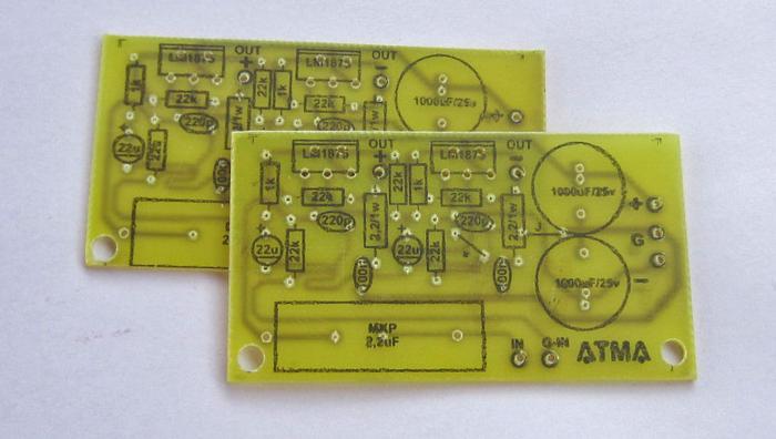 Jual PCB Gainclone GC LM1875 BTL / TDA2050 BTL Bridge - Kab ...